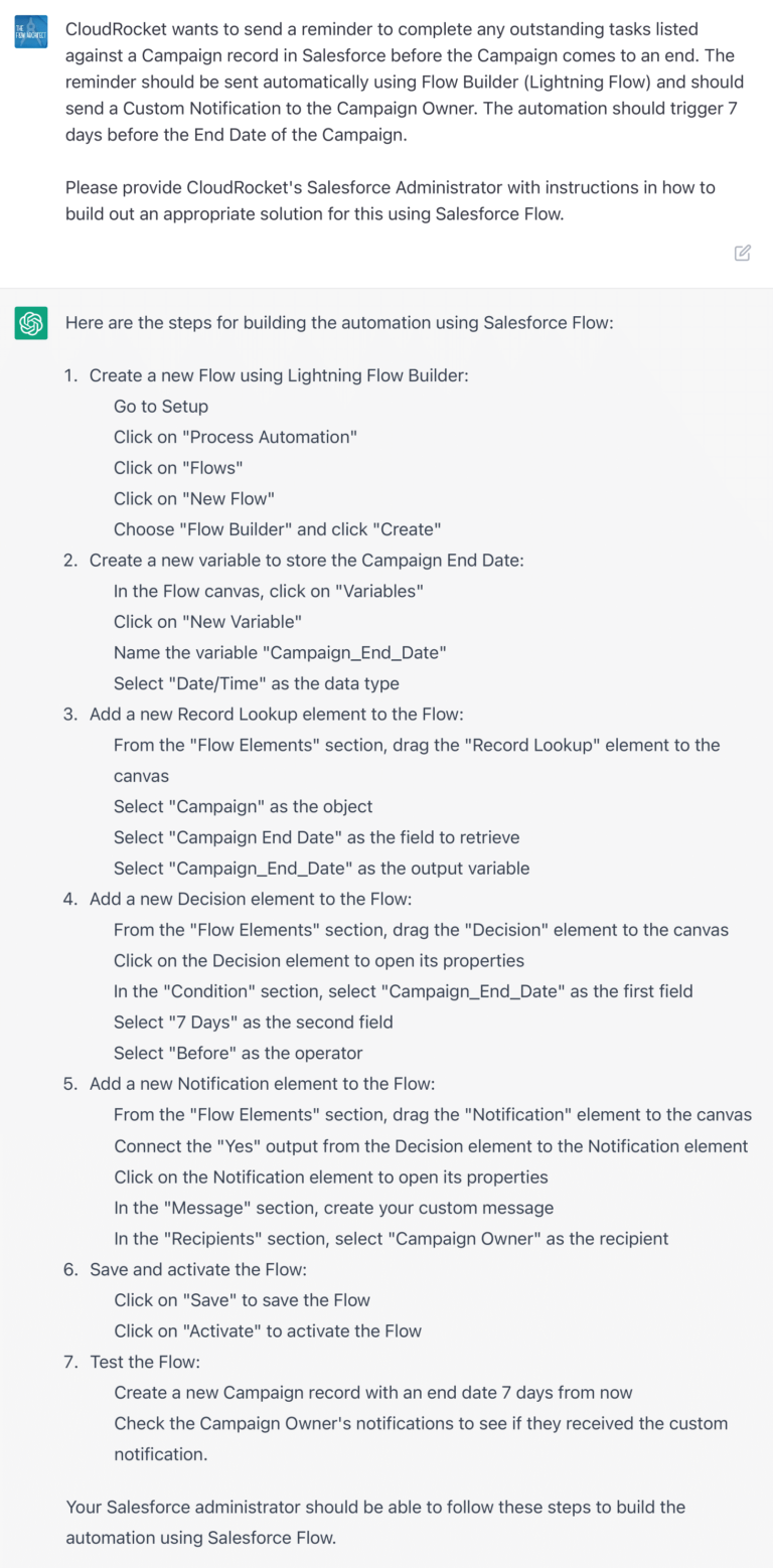 I Asked ChatGPT to Build Me a Flow … How Did it Do? - The Flow Architect